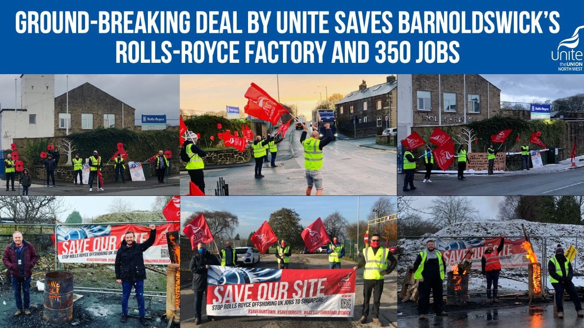 industriAll Europe | NEWS | Barnoldswick’s Rolls-Royce factory and 350 ...