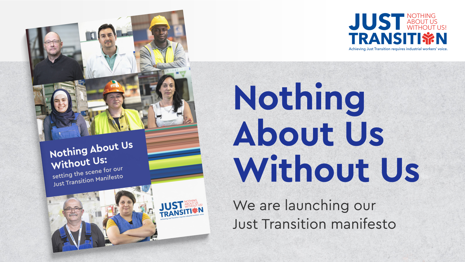industriAll Europe | NEWS | Launching our Just Transition Manifesto
